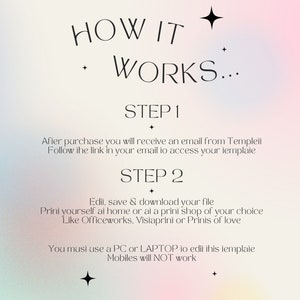 Place Card Template, Place Card Printables, Template, Retro Pink ...