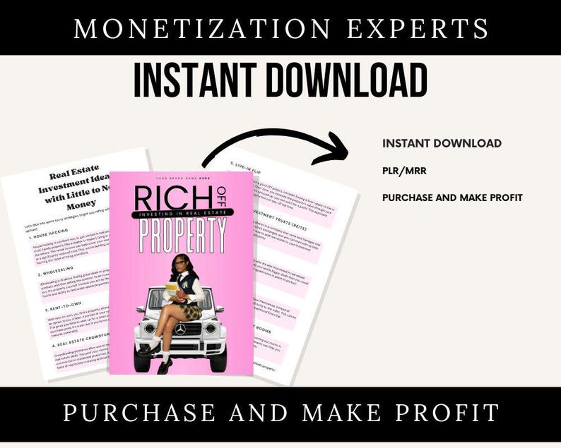 Rich off Property Real Estate Guide | Canva Editable Ebook | Learn to ...