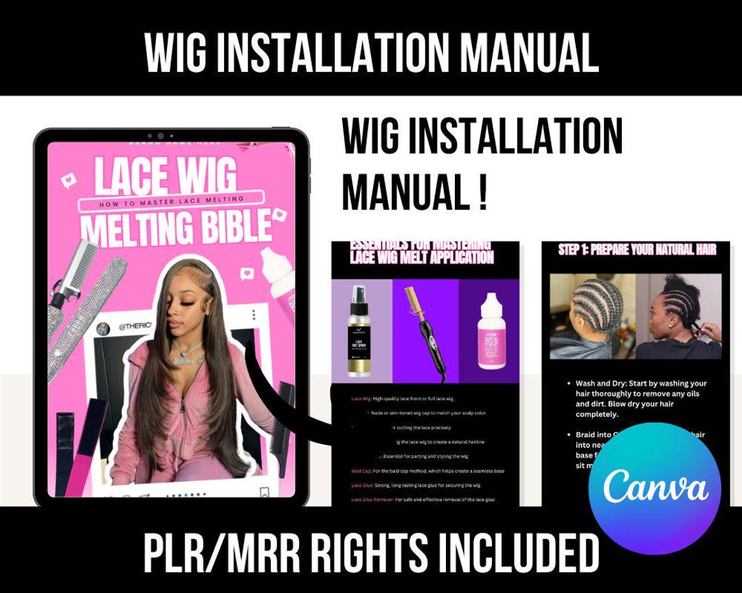 Lace Wig Melting Bible | Master Lace Melting Techniques | Wig ...