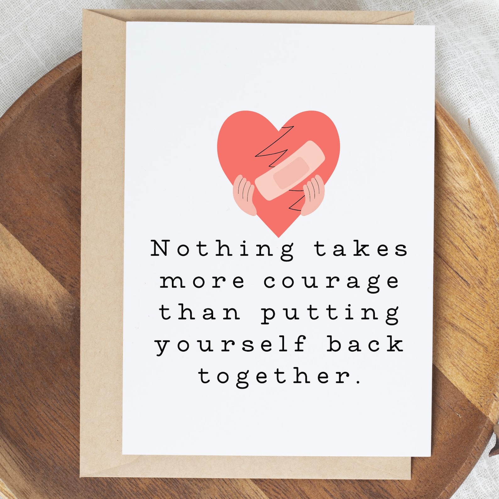 Healing Encouragement Card: Mental Health Support, Grief & Loss - Etsy