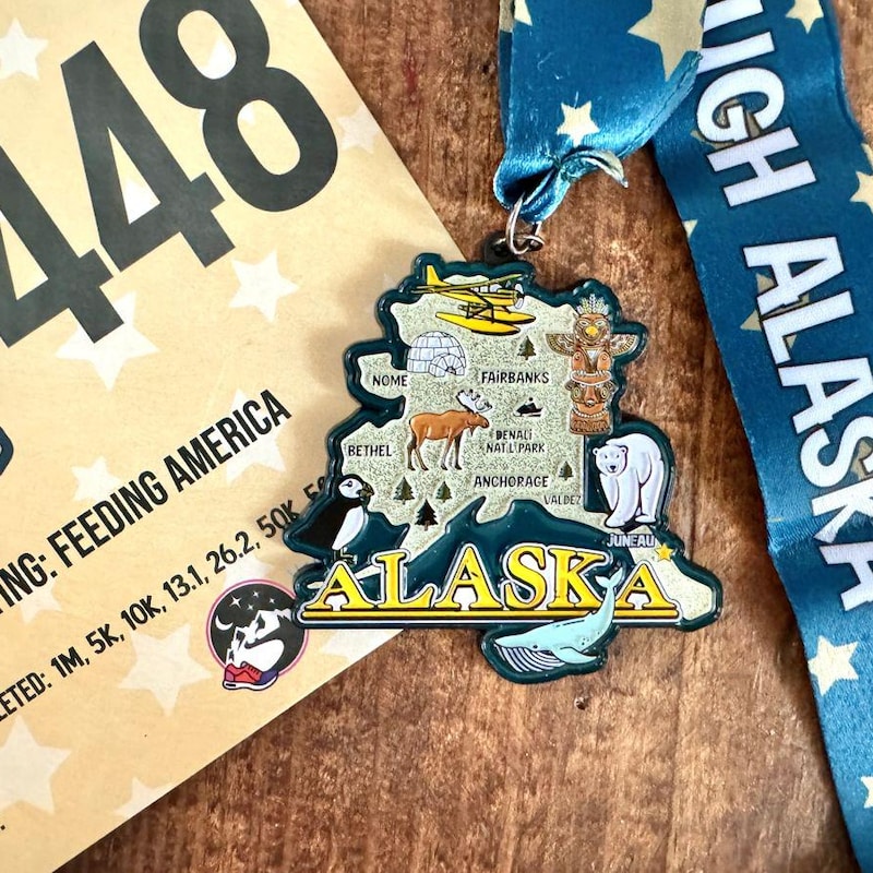 Virtual Race Medal States - Etsy