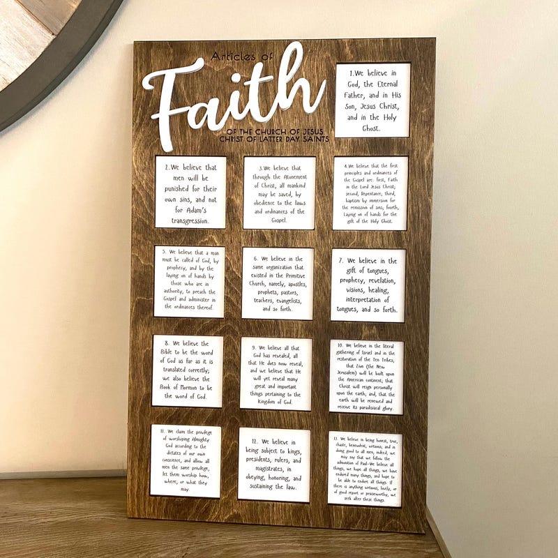 Faith Sign - Etsy