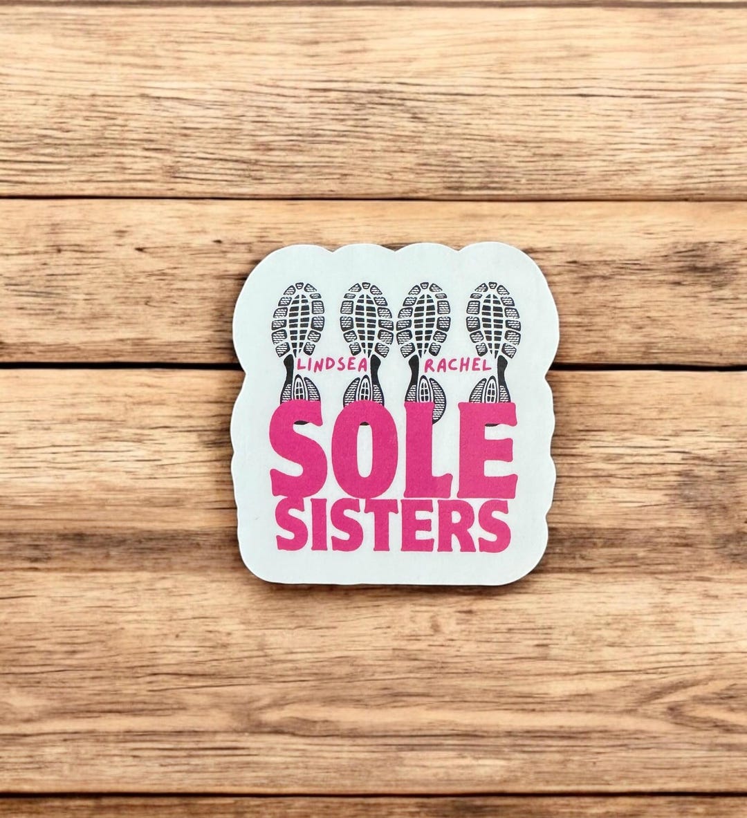 Sole Sisters Custom Running Stickers, Running Sticker, Running Half ...