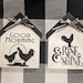 Chicken Decor, Tiered Tray Chicken Sign, Farm Tiered Tray, Chicken ...