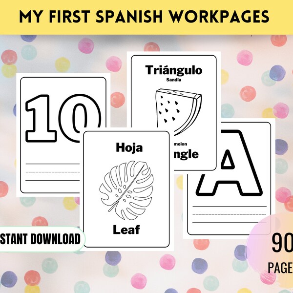 Spanish Alphabet - Etsy