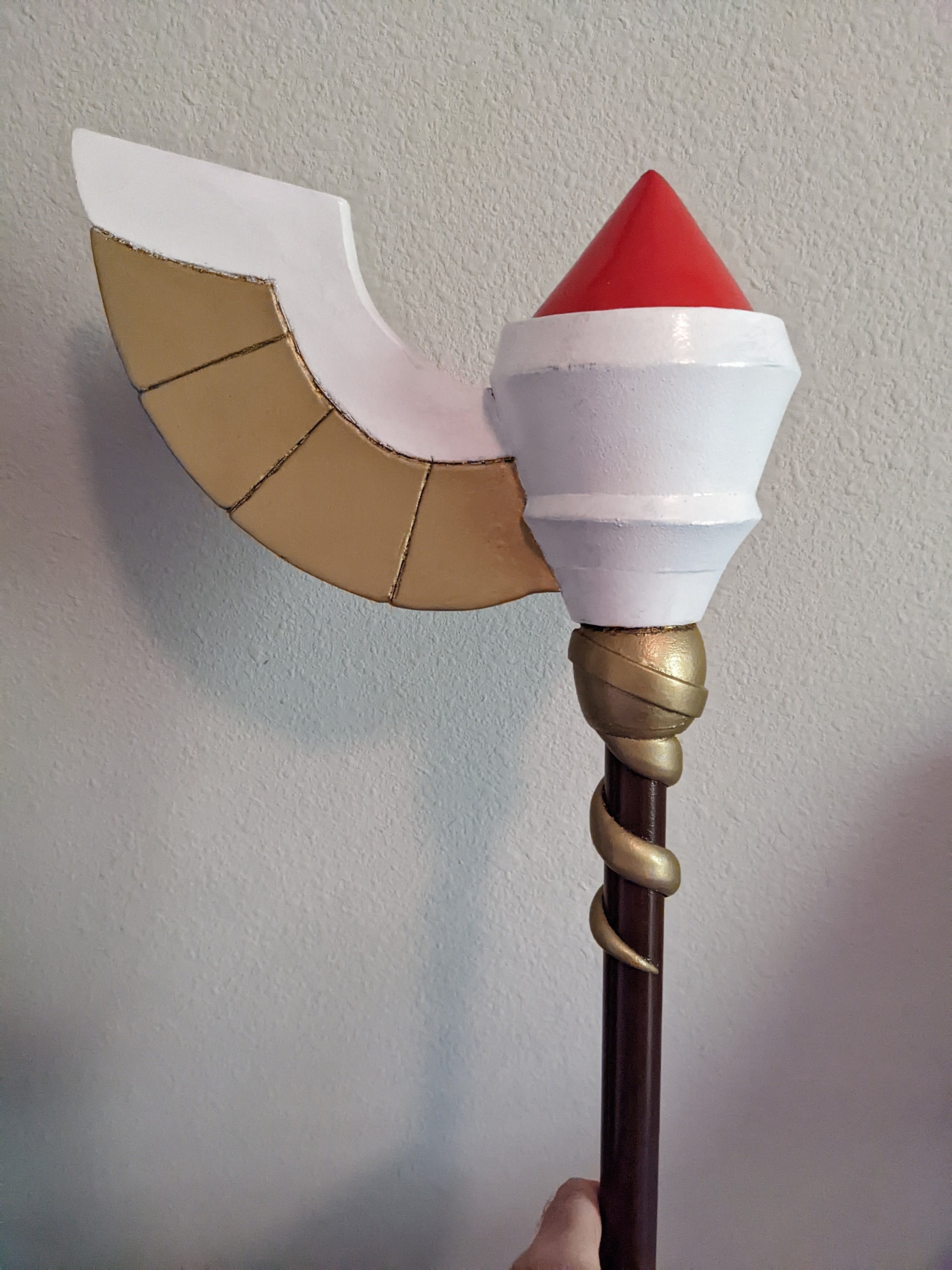 The Owl House's Golden Guard Staff EVA Foam Template PDF Download for ...