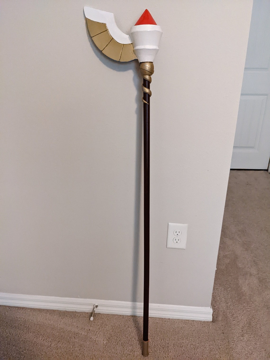 The Owl House's Golden Guard Staff EVA Foam Template PDF Download for ...