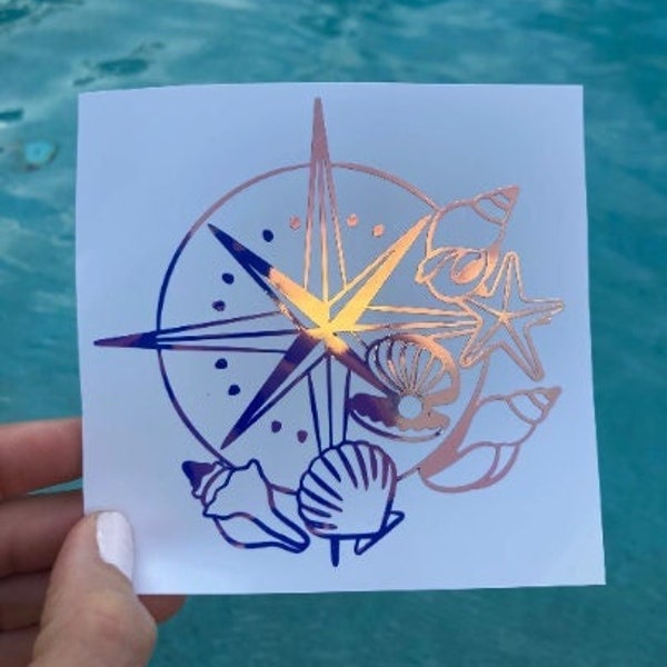 Compass Decal - Etsy