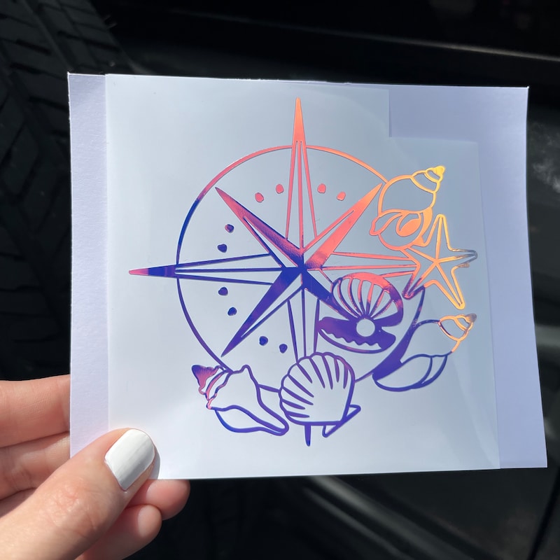 Compass Decal - Etsy