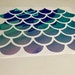 Holographic Vinyl Mermaid Scales, Decals - Etsy