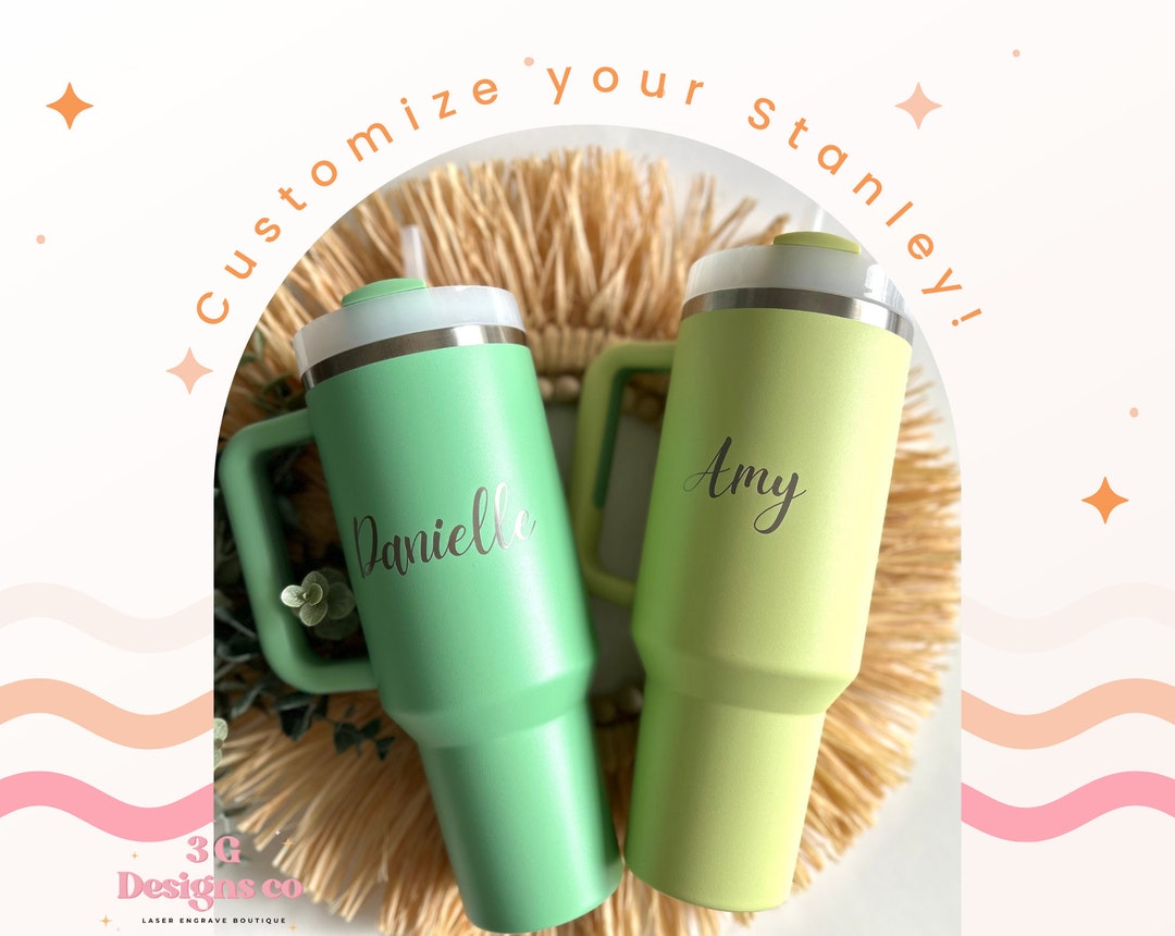 Stanley Engraved Tumbler,30 0z Stanley,stanley Quencher, Personalized ...
