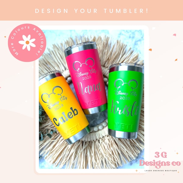 Mickey Mouse Yeti Tumbler - Etsy