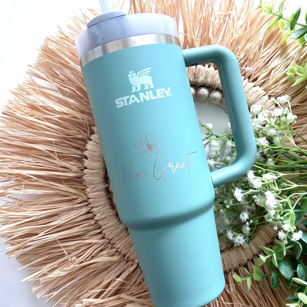 Floral Stanley Cup - Etsy