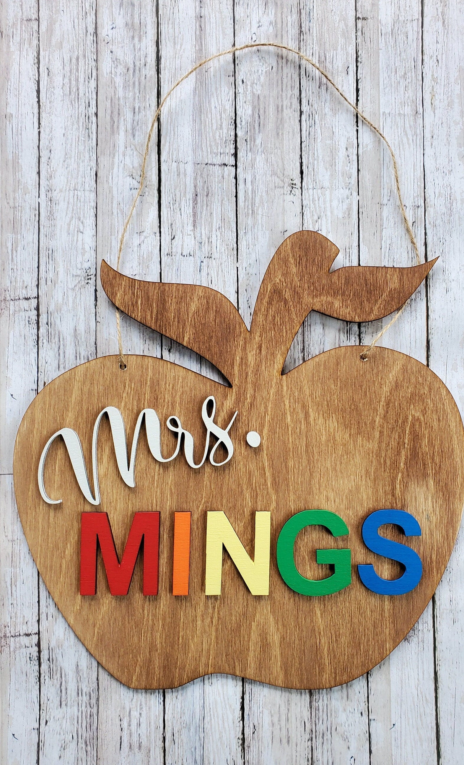 Teachers Door Hanger / Teachers Gift/ Teacher Appreciation Gift ...