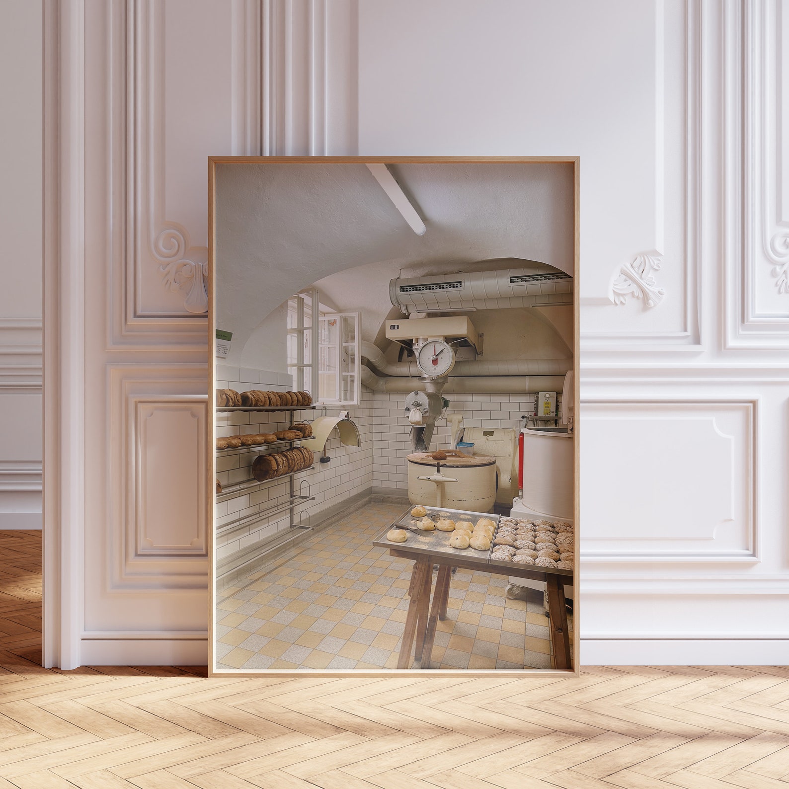 European Bakery Art, Artisan Bakery Print, Austria Cafe Print, Rustic ...