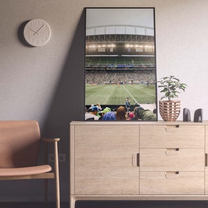 Lumen Stadium Seattle Sounders Digital Print, Soccer Arena Wall Art ...