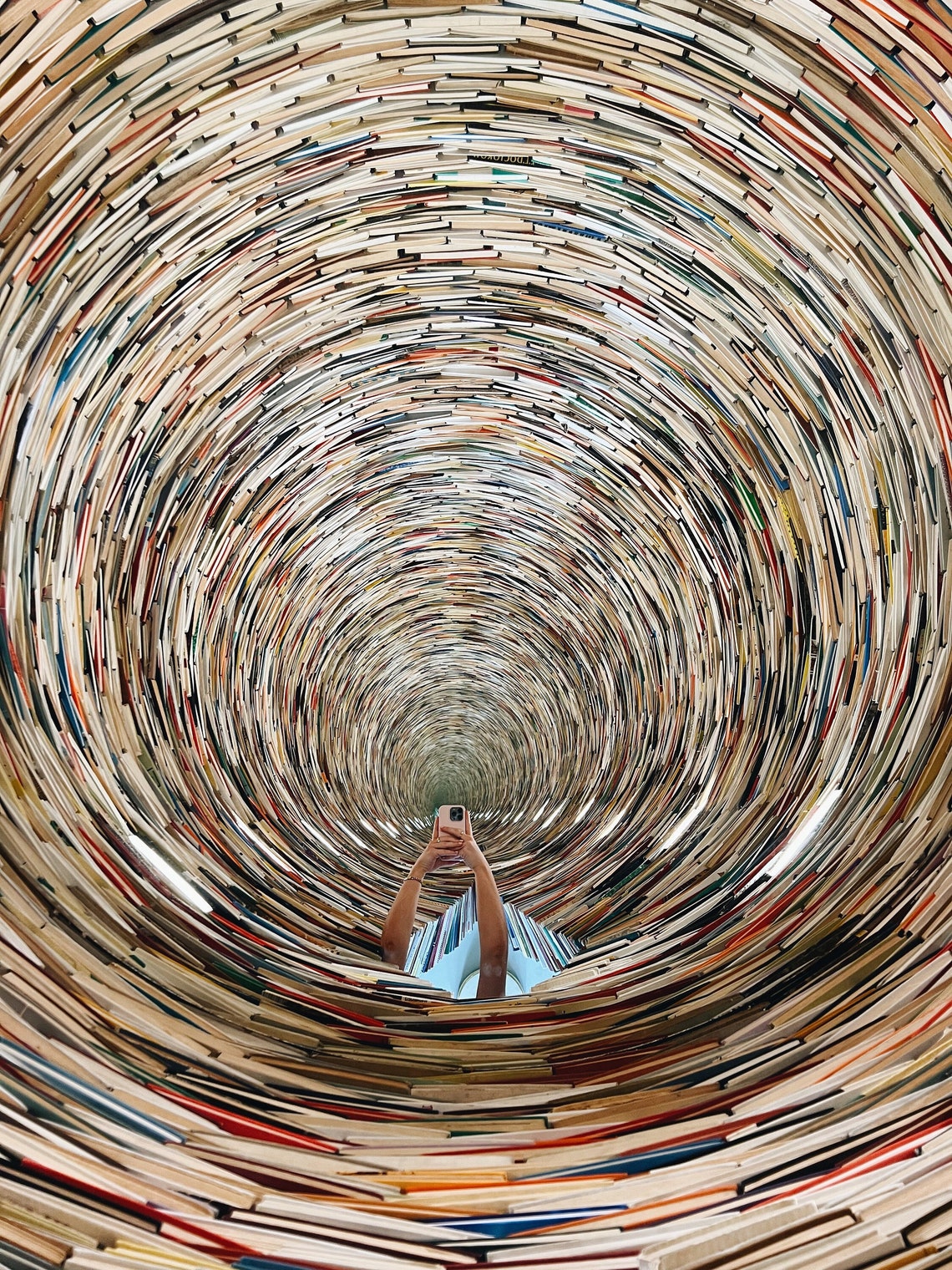 Prague Infinity Book Tower Aesthetic Photo Print, Unique Czech ...