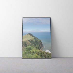 Oregon Coast Hike Photo Print, Coastal Greenery Wall Art, Scenic Nature ...