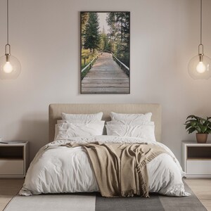 Bend Oregon Nature Trail Art Print Download, Forest Path Photo, Pacific ...