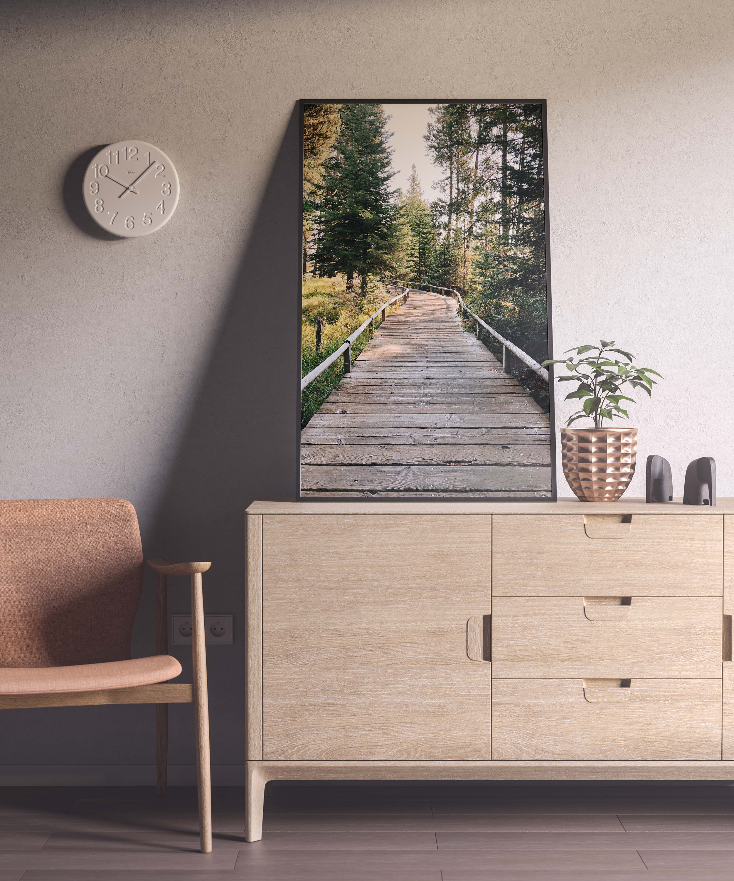 Bend Oregon Nature Trail Art Print Download, Forest Path Photo, Pacific ...