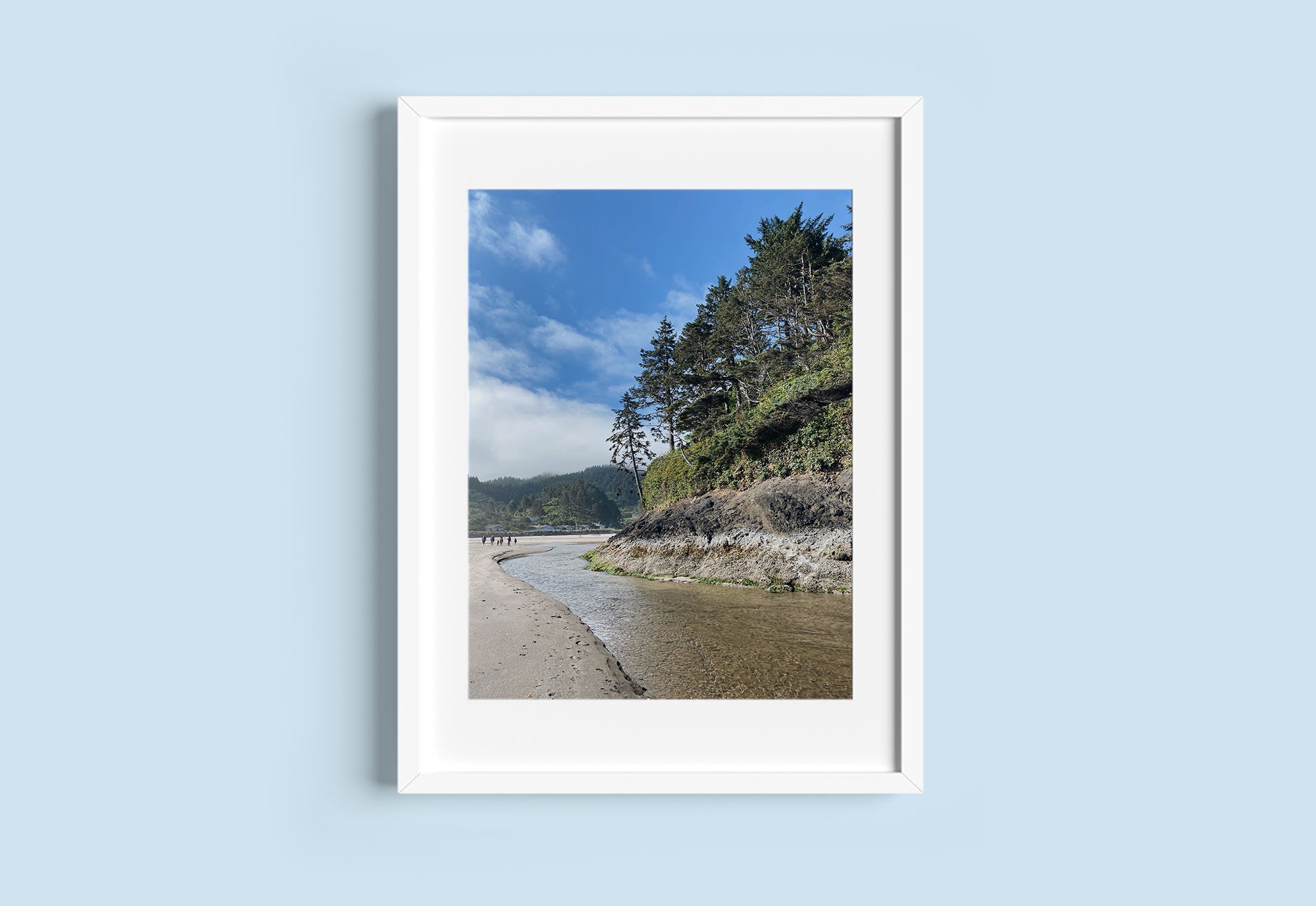 Neskowin Proposal Rock Oregon Coast Art Print Download - Etsy