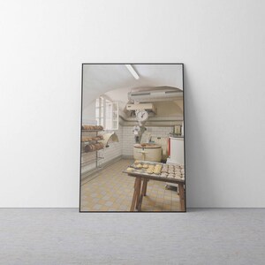 European Bakery Art, Artisan Bakery Print, Austria Cafe Print, Rustic ...