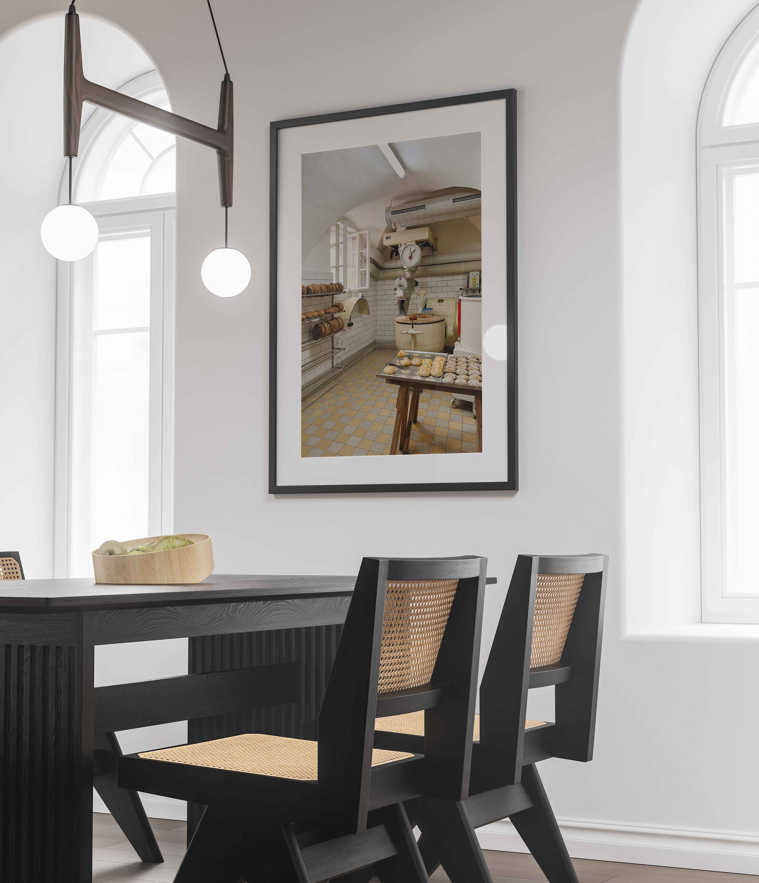 European Bakery Art, Artisan Bakery Print, Austria Cafe Print, Rustic ...