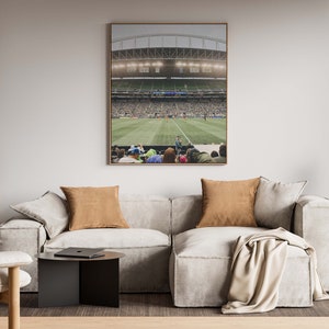 Lumen Stadium Seattle Sounders Digital Print, Soccer Arena Wall Art ...