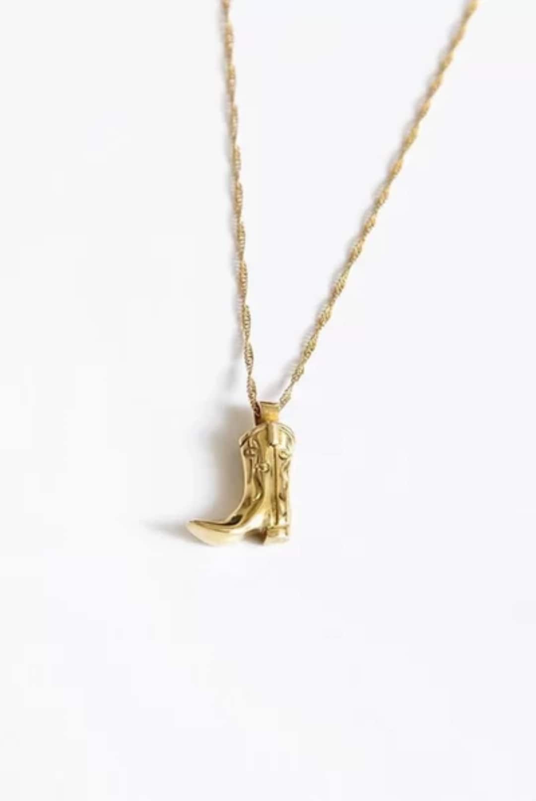 Disco Cowgirl, Women Western Boot, Space Cowgirl, Gold Filled Chain ...