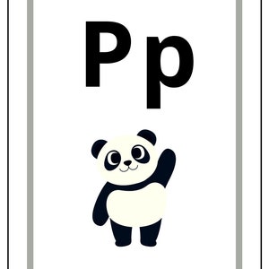 Colorful Classroom Decor Alphabet Posters abchomeschool montessori ...