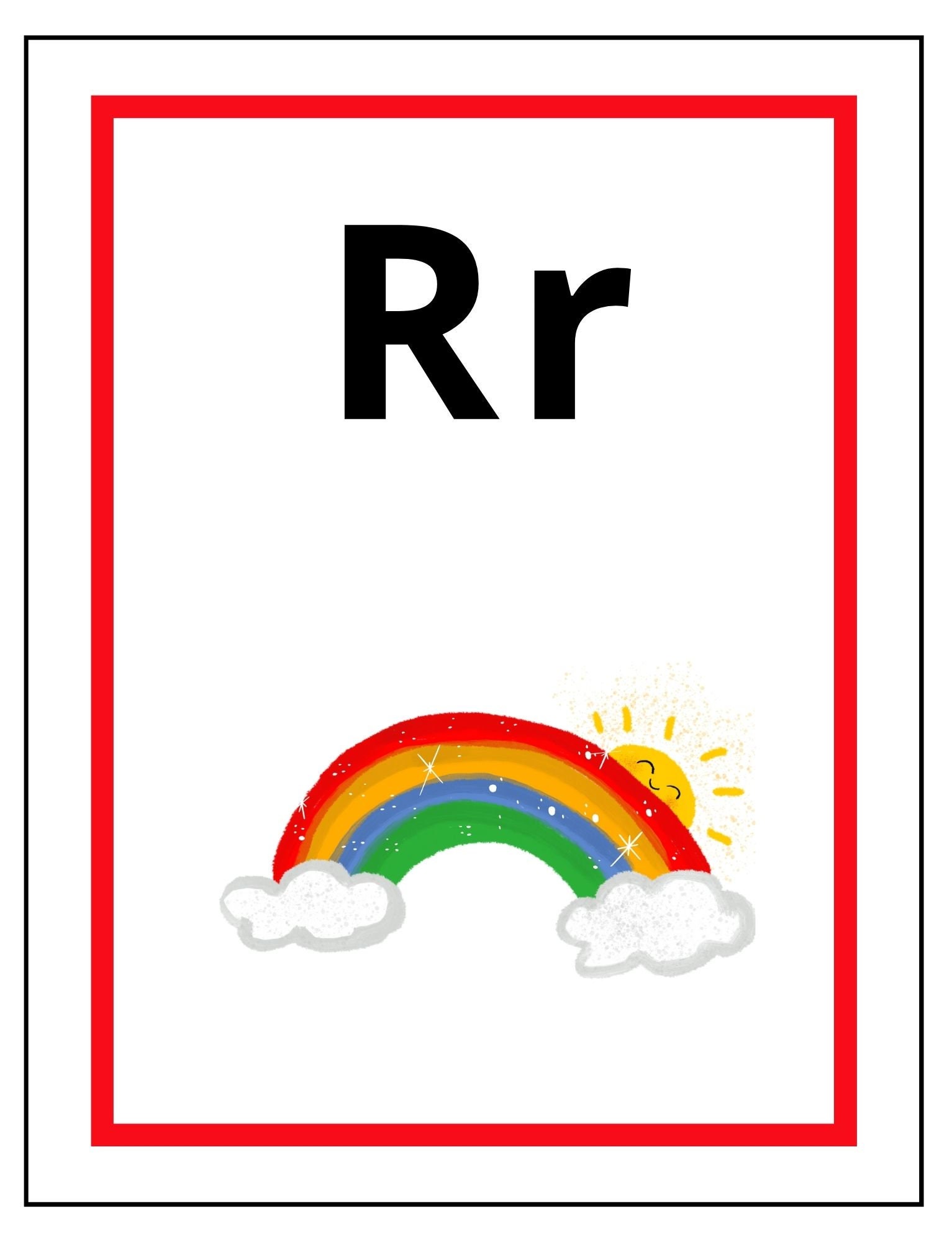 Colorful Classroom Decor Alphabet Posters abchomeschool montessori ...