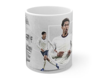 Jude Bellingham England Football Mug Funny Football Dortmund Mug ...