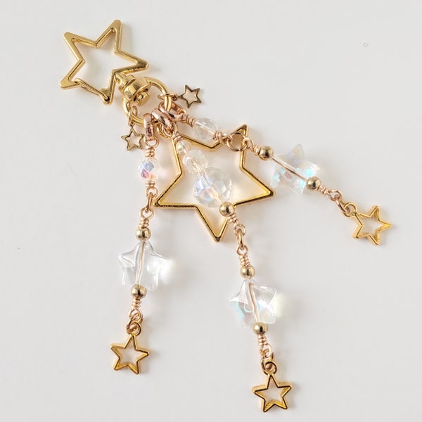 Star Keychain - Etsy