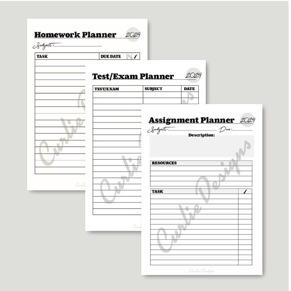 ULTIMATE Student Planner 2024! - Etsy