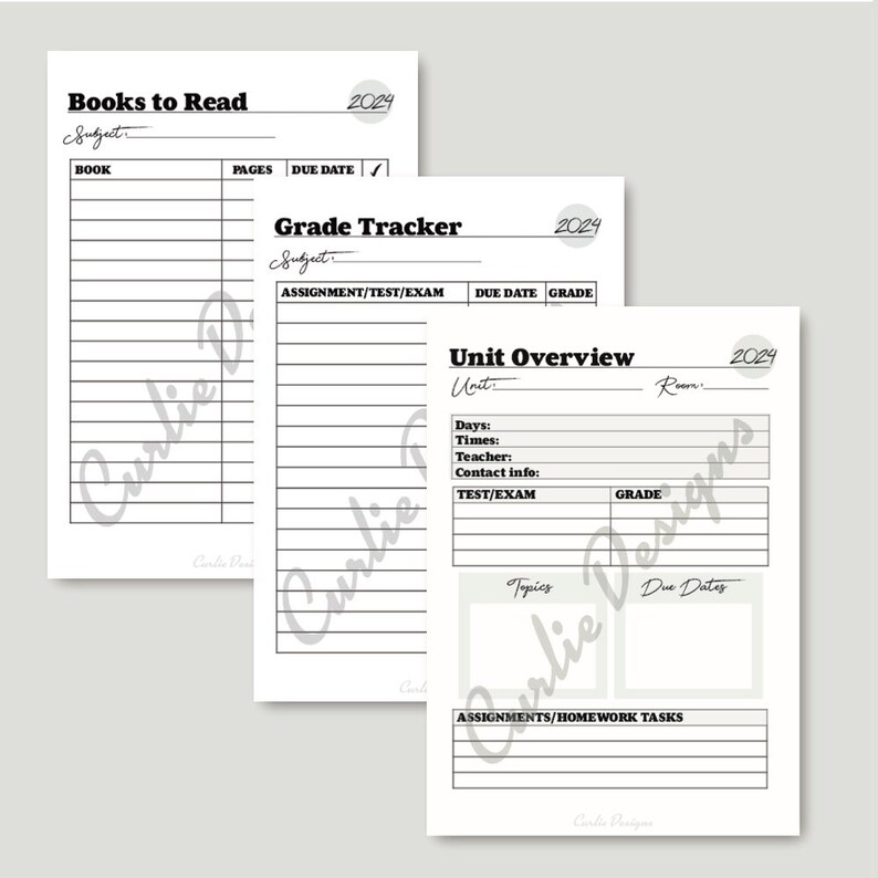 ULTIMATE Student Planner 2024! - Etsy