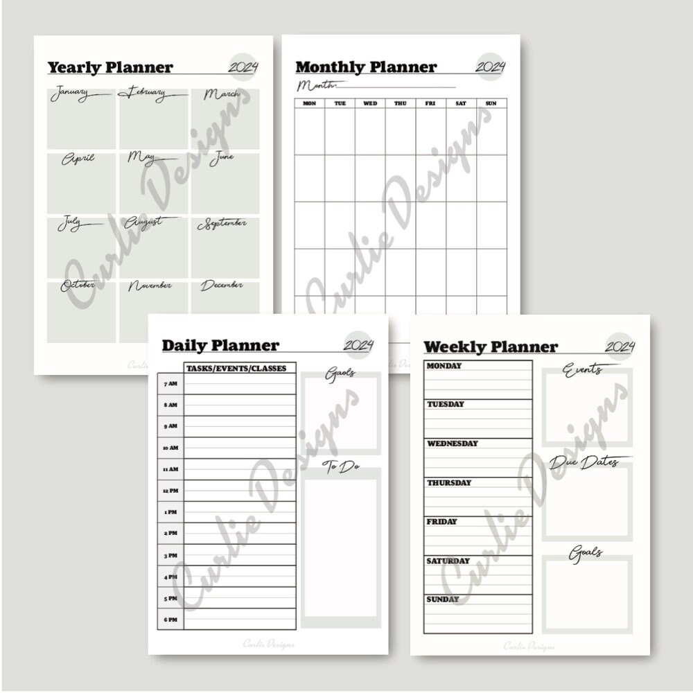ULTIMATE Student Planner 2024! - Etsy