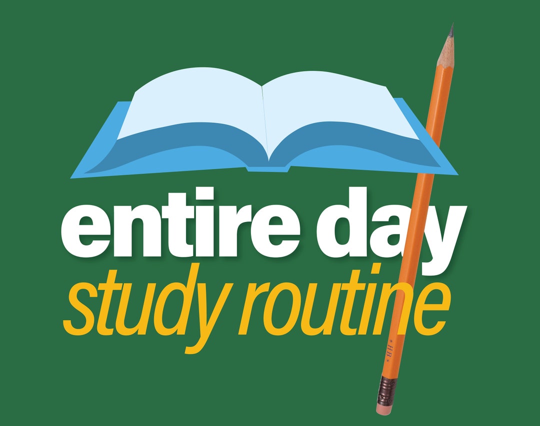 Perfect STUDY ROUTINE for Students - Etsy