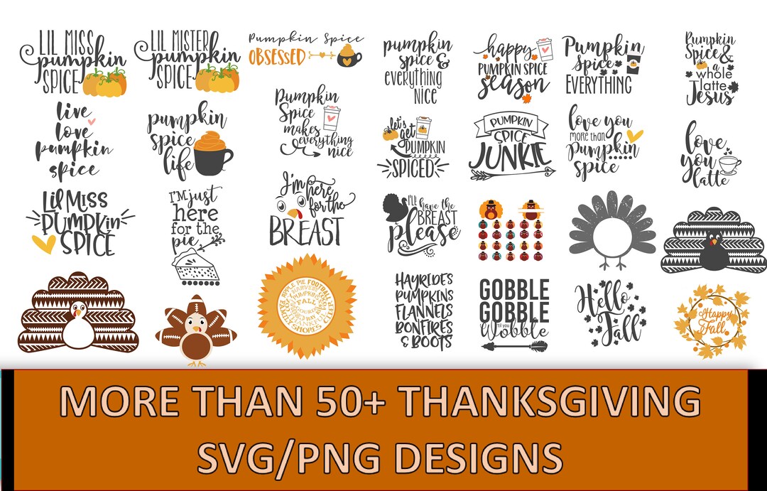 Thanksgiving SVG Bundle, Fall SVG Bundle, Fall Svg, Autumn Svg, Fall ...