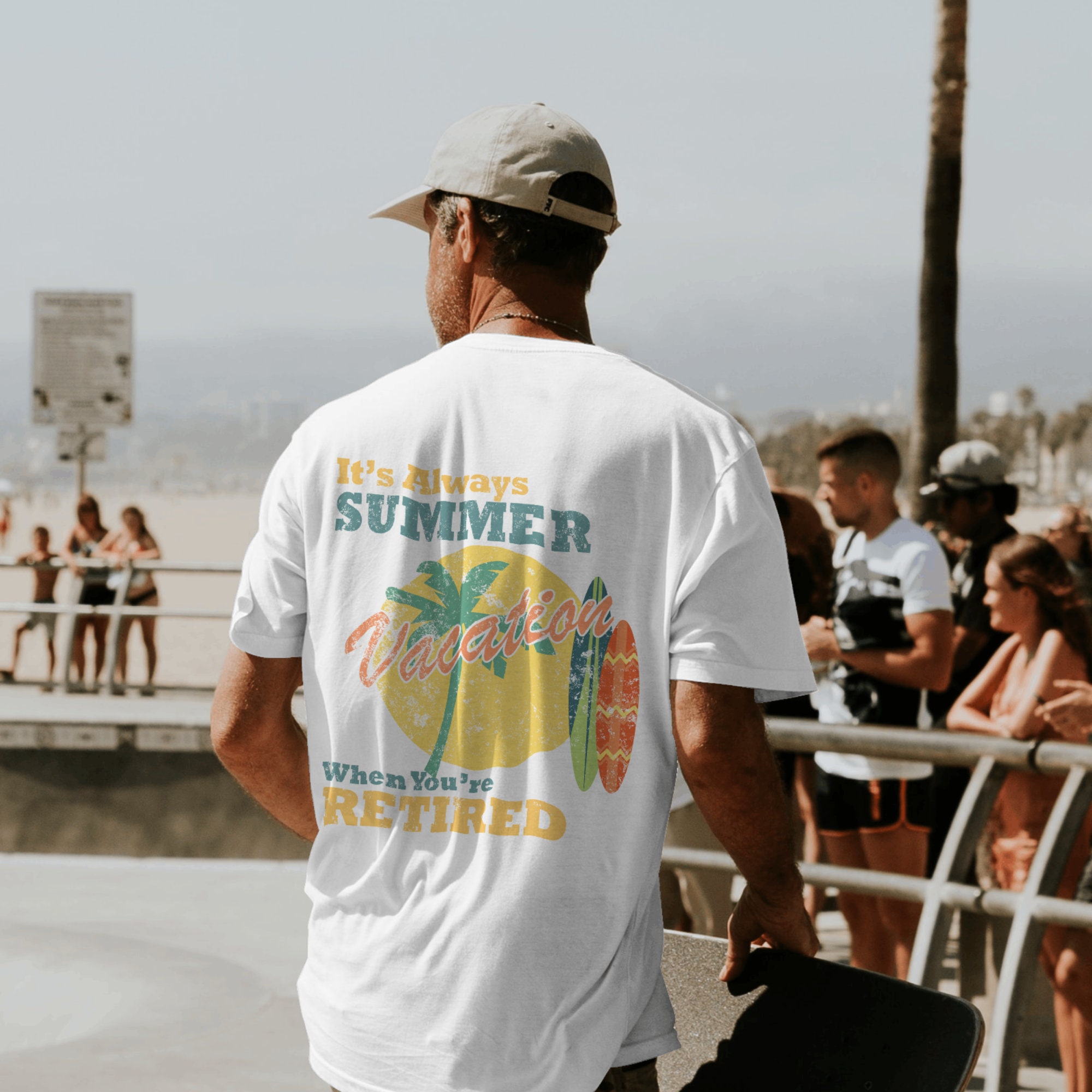 Premium Surfing T-shirt Designs, Tropical Cut File, Beach Life Clipart ...