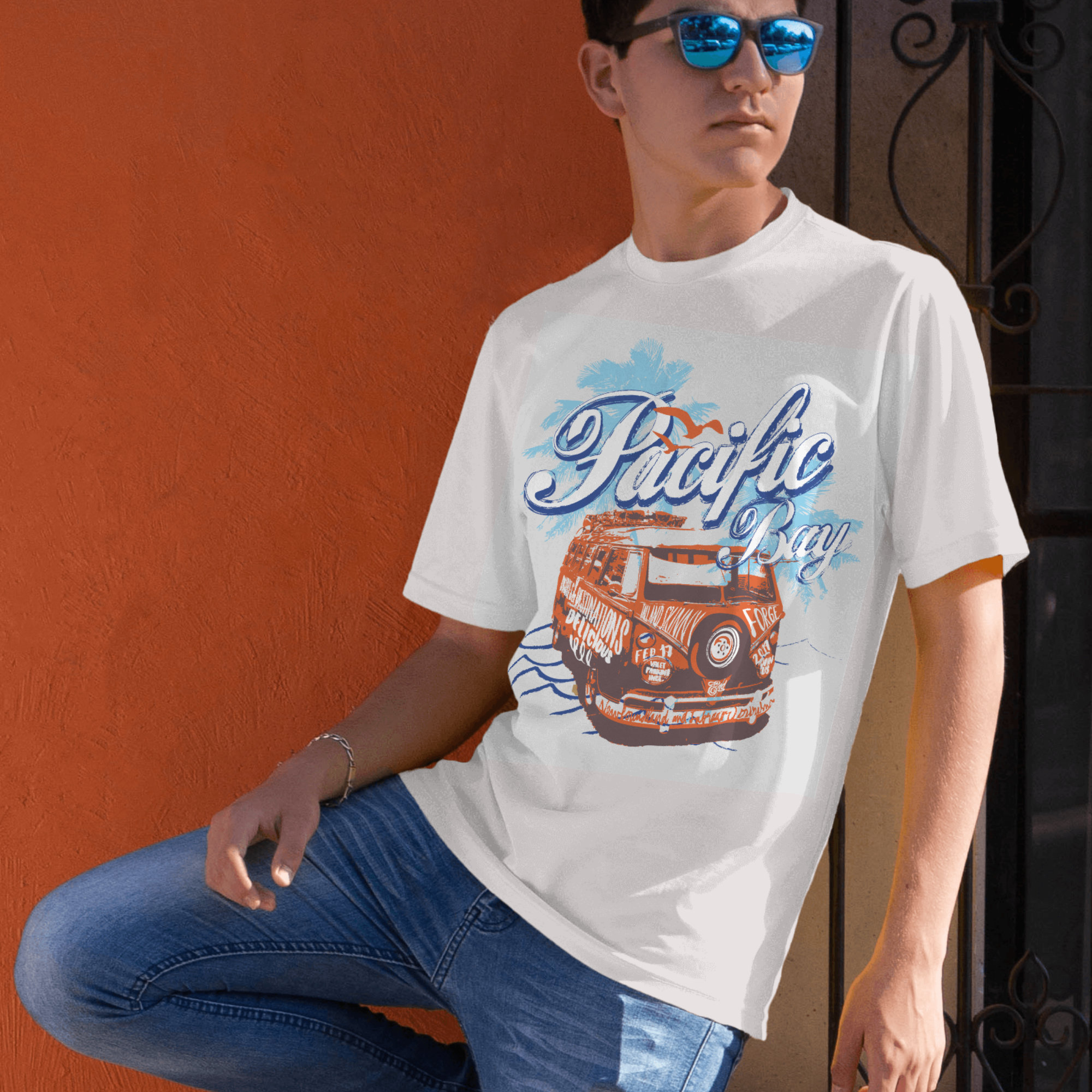 Premium Surfing T-shirt Designs, Tropical Cut File, Beach Life Clipart ...