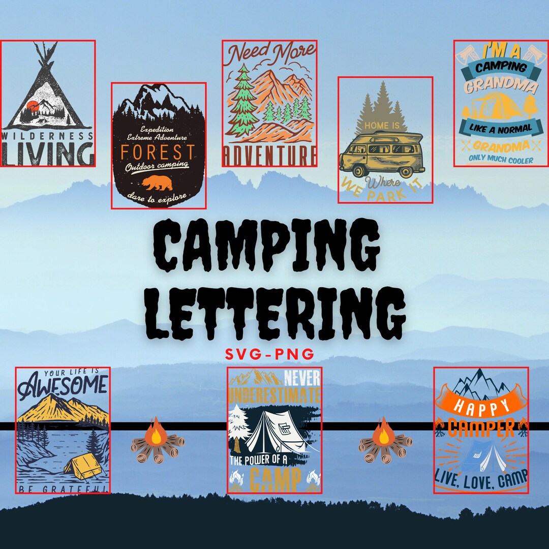 Camping SVG Bundle, Camping Quote Svg, Funny Camping Svg, Camplife ...