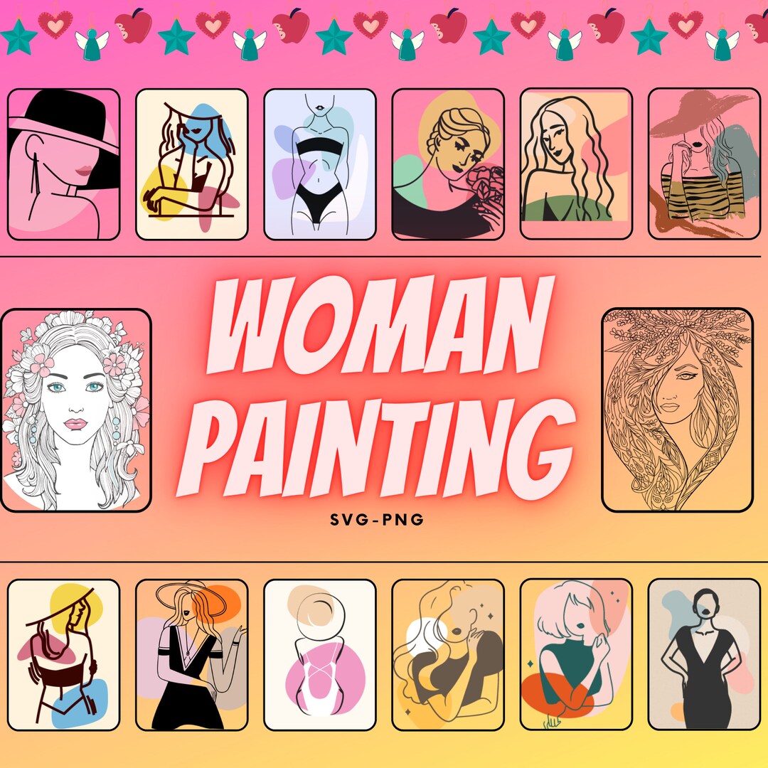 Woman Model Svg,girl Power Svg,girl Power Clipart, Feminist Clipart ...