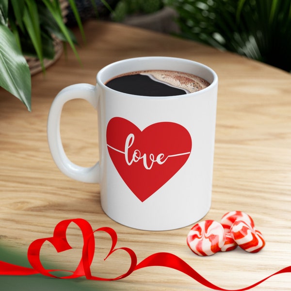 Valentines Day Mug Gift, Coffee Mug, Hot Chocolate Mug, Valentines Gift ...