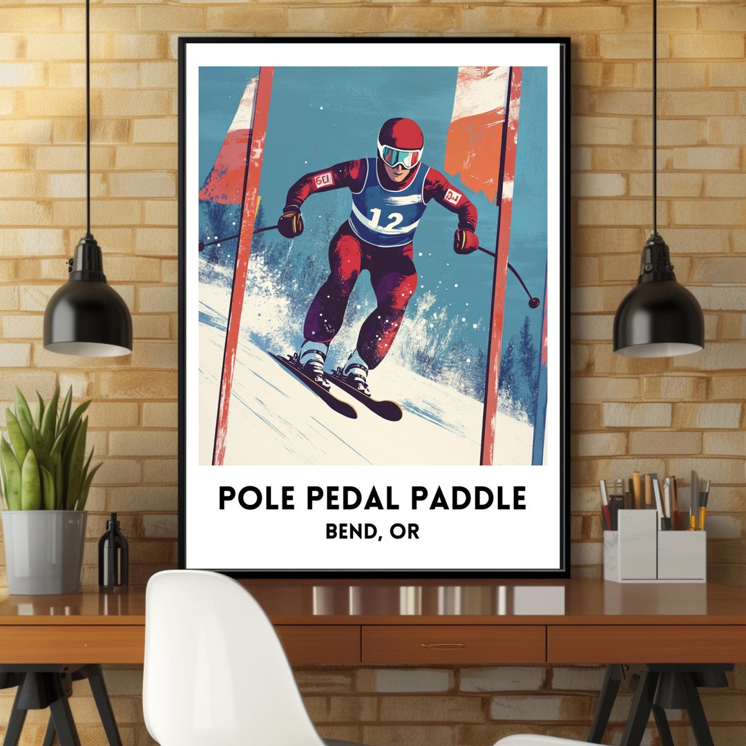 Selco Pole Pedal Paddle Poster | Pole Pedal Paddle Gift | Selco Pole ...