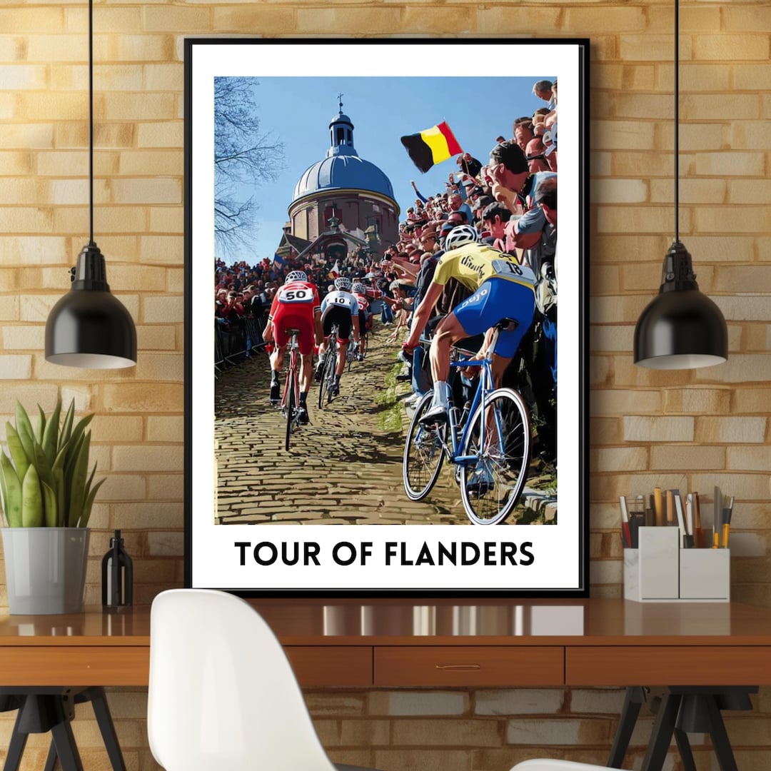 Tour of Flanders Poster | Tour of Flanders Gift | Tour of Flanders ...