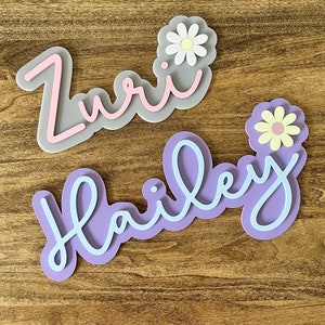 Personalized Name Sign, Door Name Sign, Nursery Name Sign, Baby Name ...
