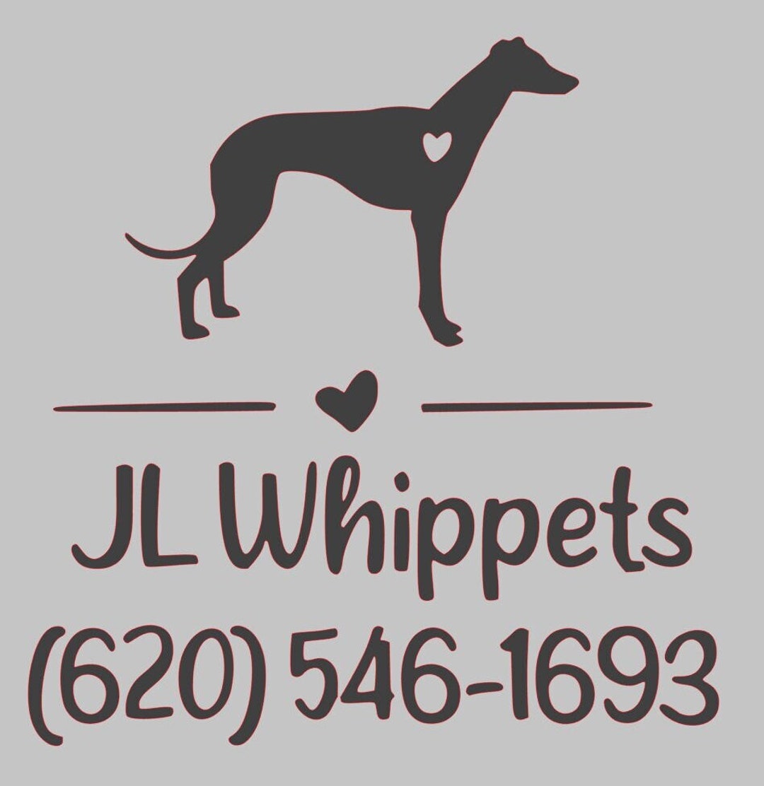 JL Whippets Logo T-shirt - Etsy