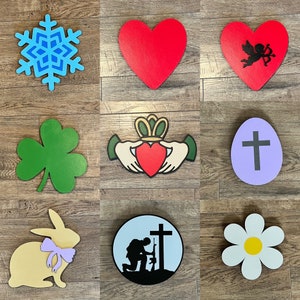 Interchangeable Porch Sign Home Sign Holiday Porch Sign - Etsy