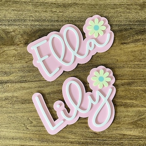 Personalized Name Sign, Door Name Sign, Nursery Name Sign, Baby Name ...