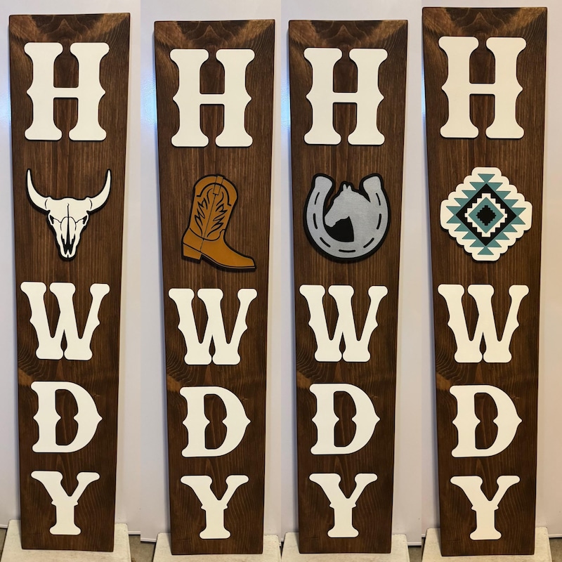 Howdy Sign - Etsy